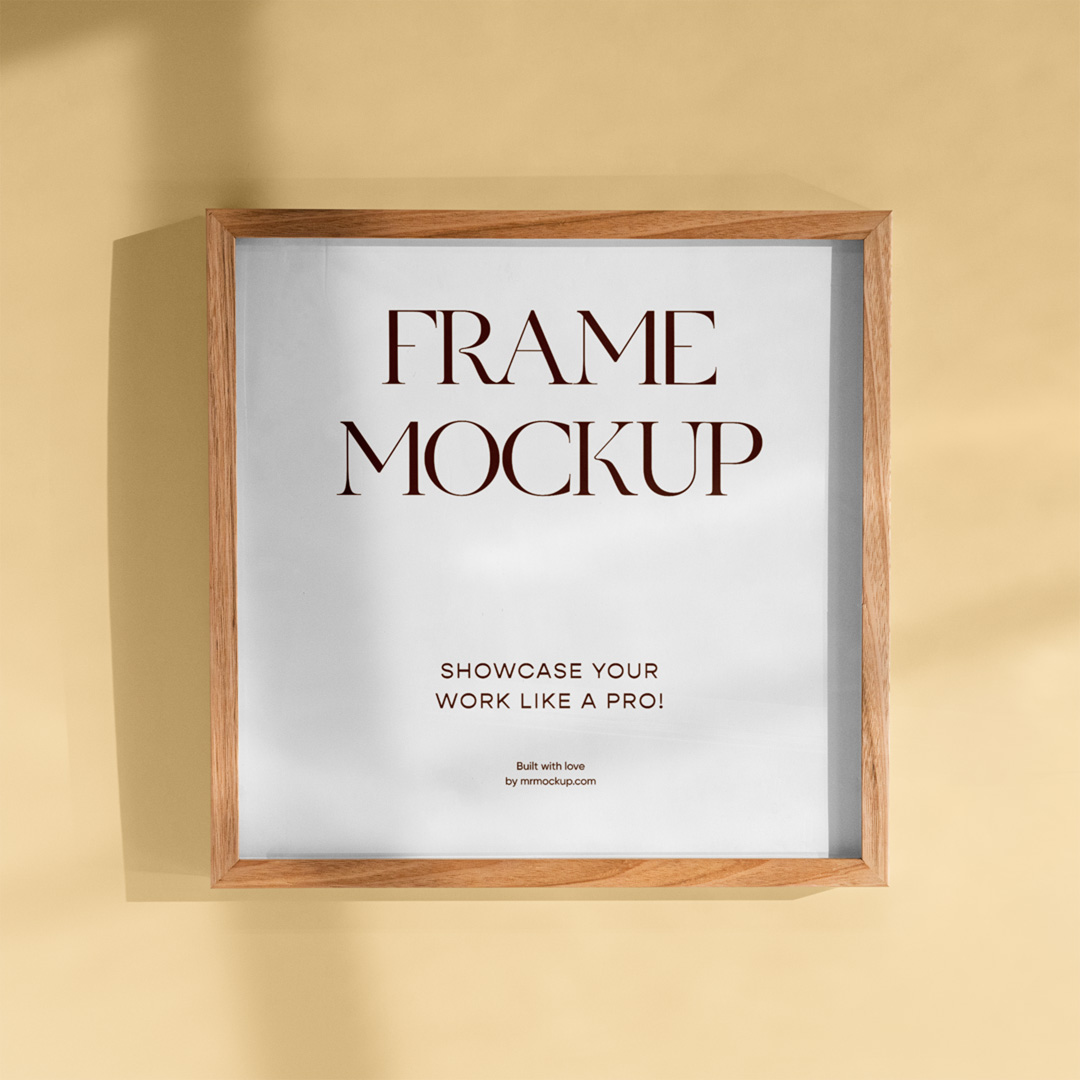 Free Frame Mockups — Mr.Mockup | Graphic Design Freebies
