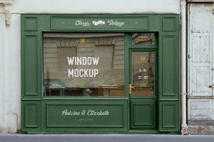Free Retail Storefront Mockup — Mr.Mockup