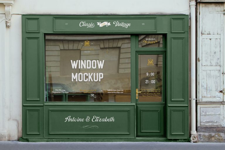Free Storefront Mockups — Mr.Mockup | Graphic Design Freebie