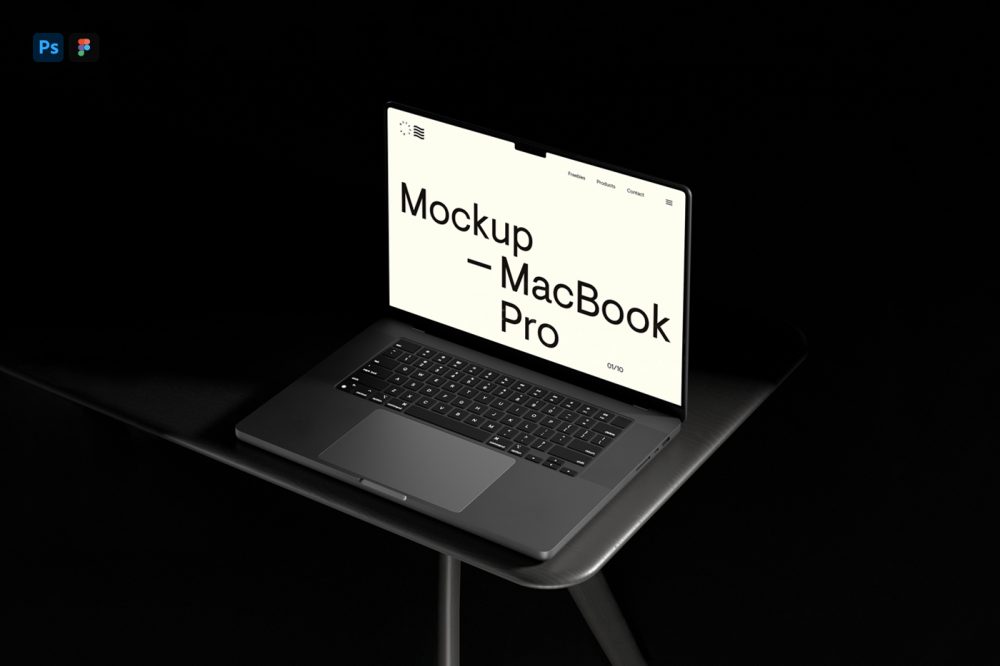 Free MacBook Pro Mockup — Mr.Mockup