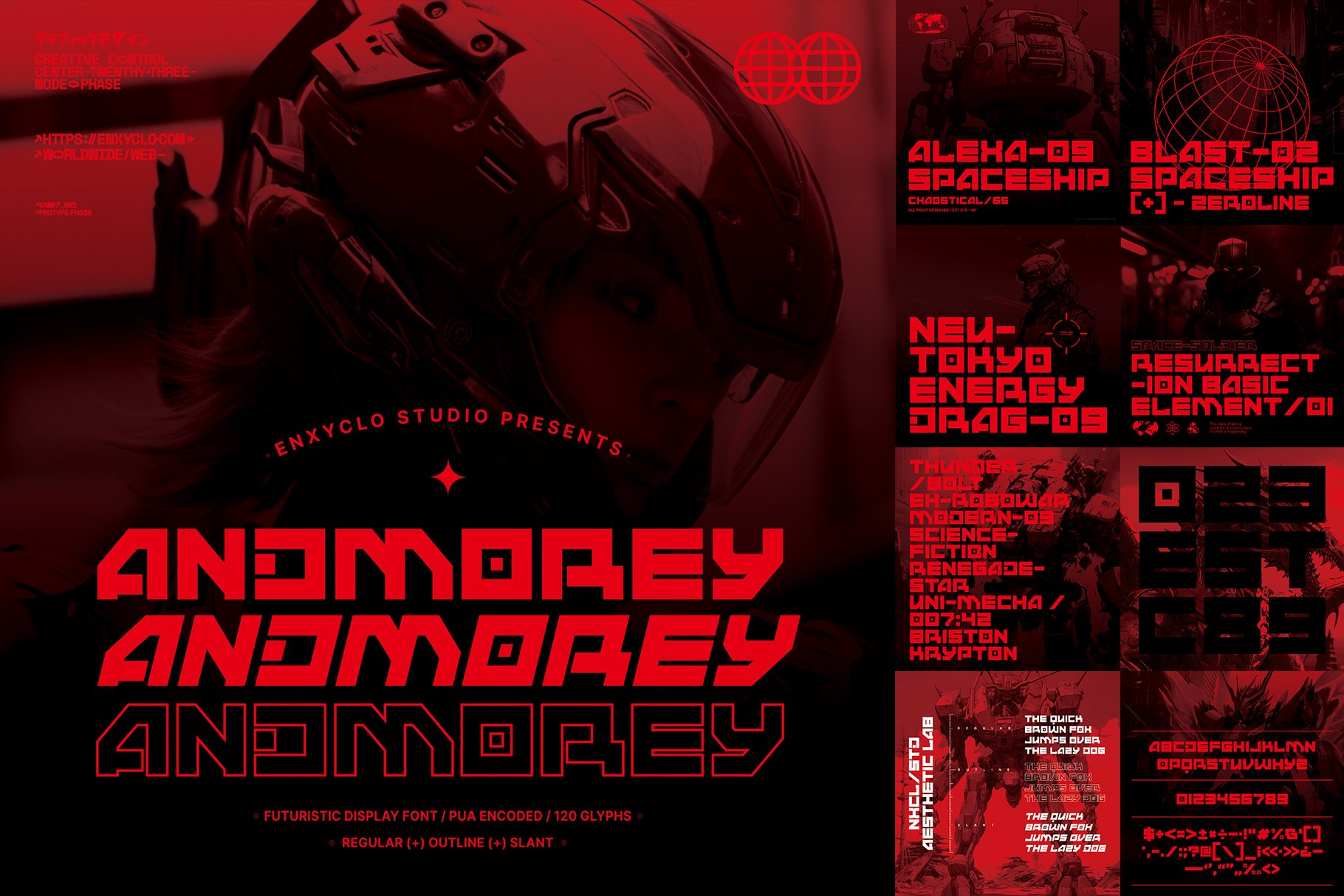Cyberpunk Futuristic Font Bundle — Mr.Mockup