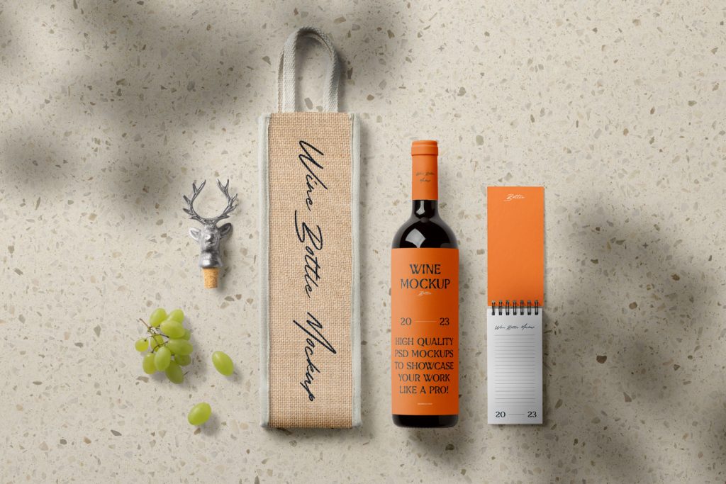 Wine Mockups — Mr.Mockup