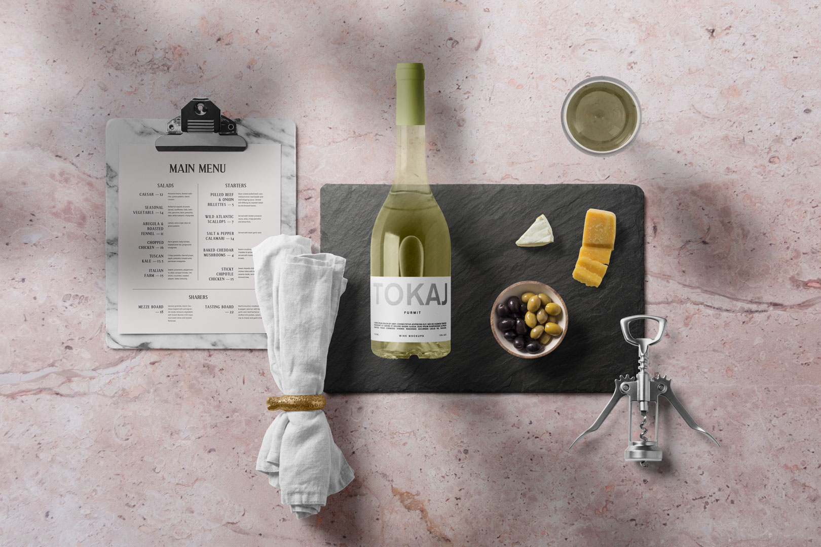 Wine Mockups — Mr.Mockup