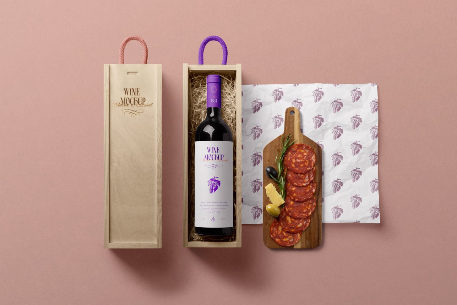 Wine Mockups — Mr.Mockup