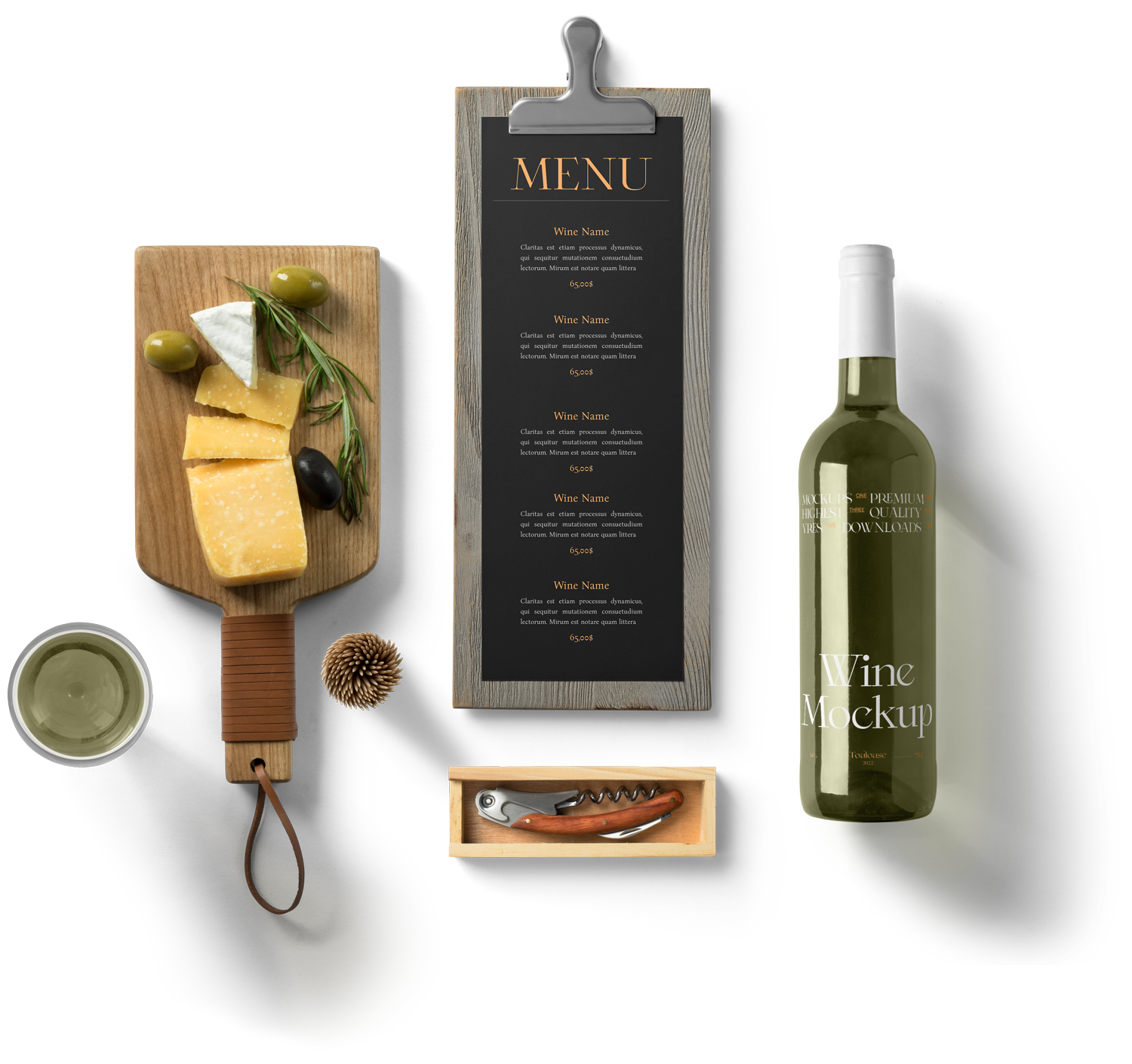 Wine Mockups — Mr.Mockup