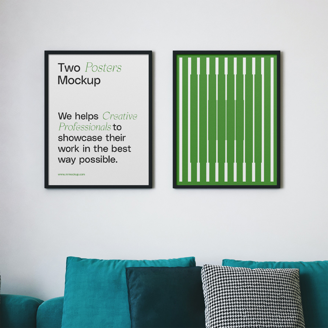 Free Poster Mockups — Mr.Mockup | Graphic Design Freebies