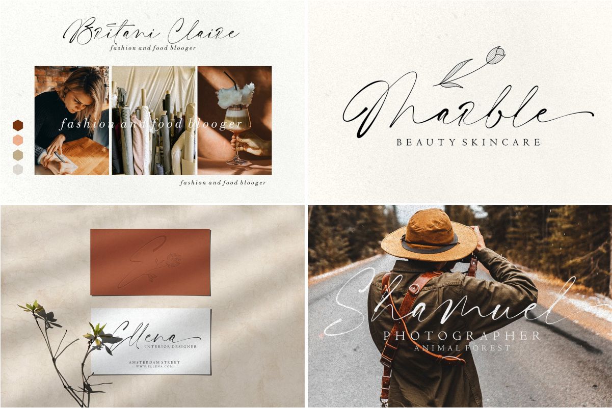 The Modern Handwritten Font Bundle — Mr.Mockup