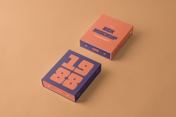Free Boxes Mockup — Mr.Mockup