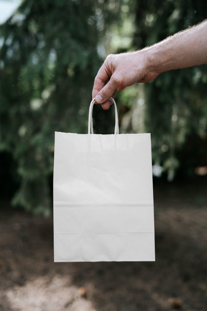 Free Packaging Paper Bag Mockup — Mr.Mockup