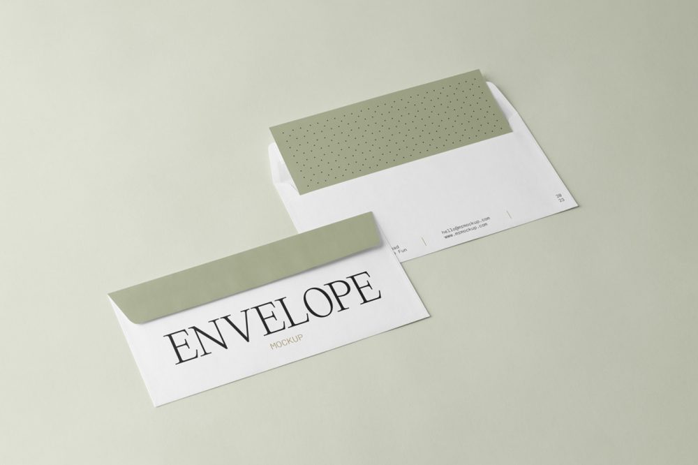 Free Envelope Mockups — Mr.Mockup | Graphic Design Freebies