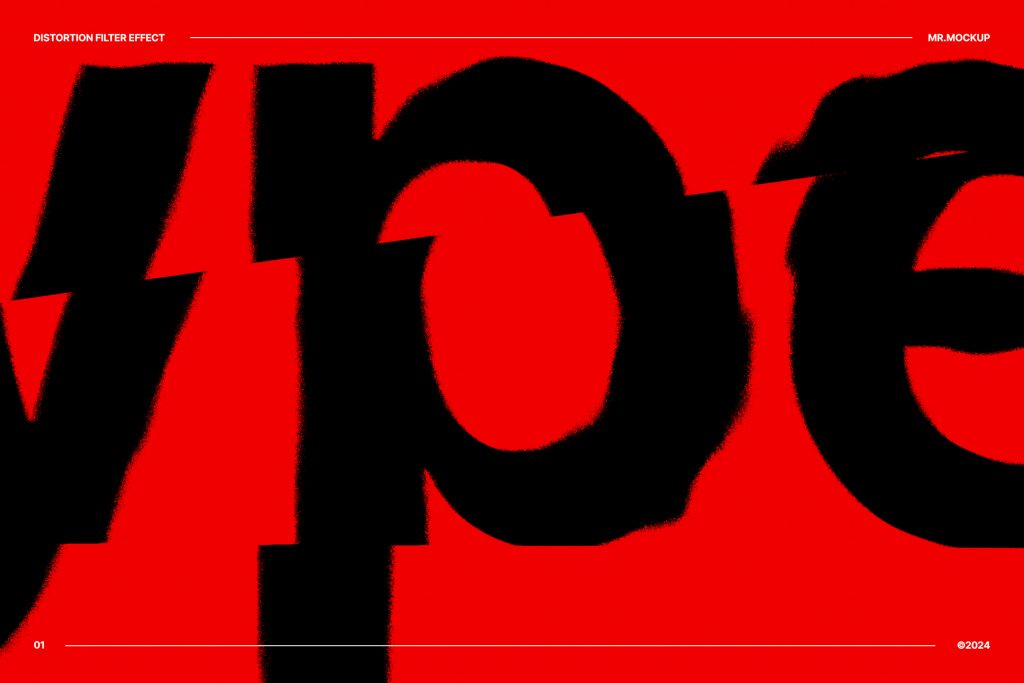 Distortion Filter Effect — Mr.Mockup PSD Mockups & Freebie