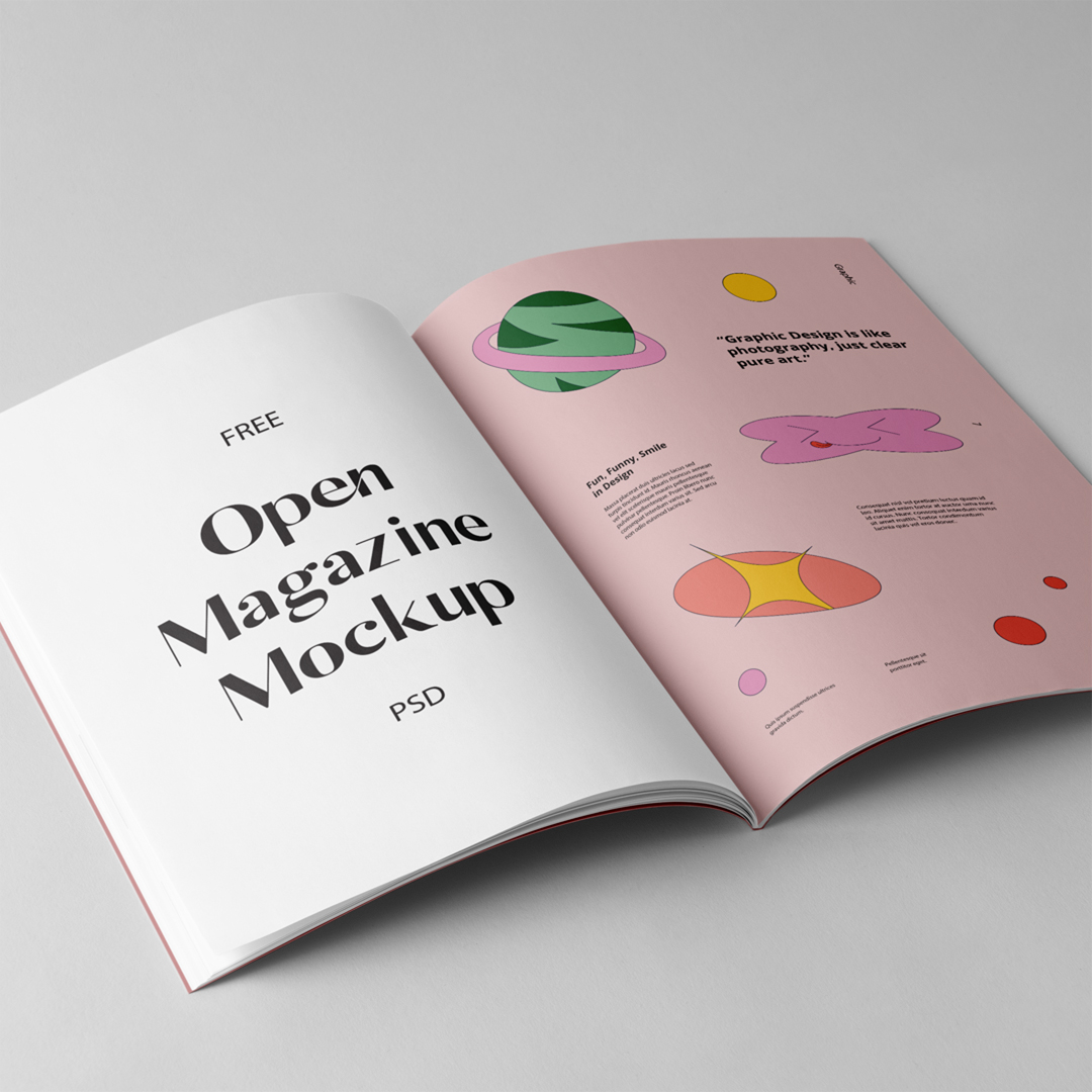 Free Magazine Mockups — Mr.Mockup | Graphic Design Freebies