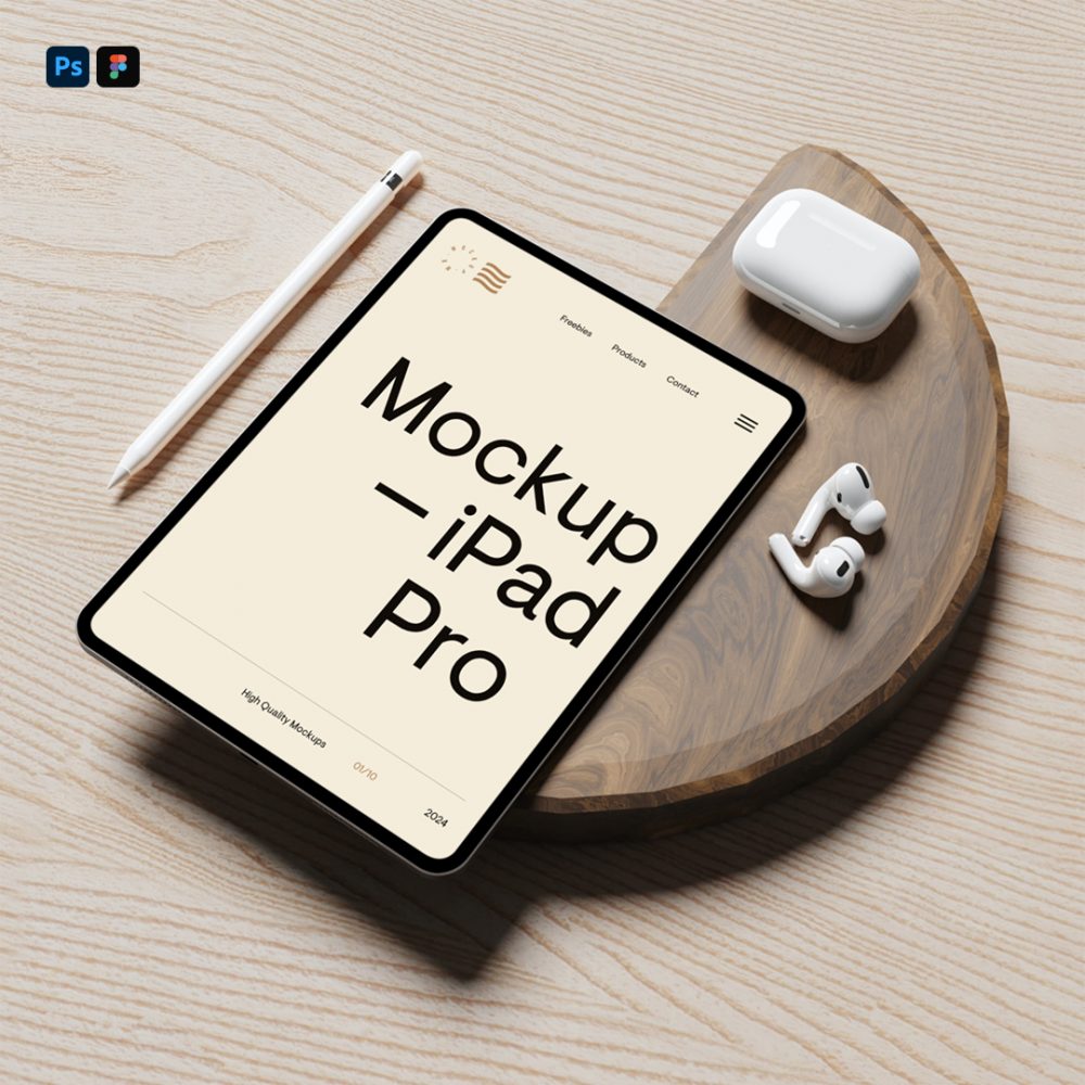 Free iPad Mockups — Mr.Mockup | Graphic Design Freebies
