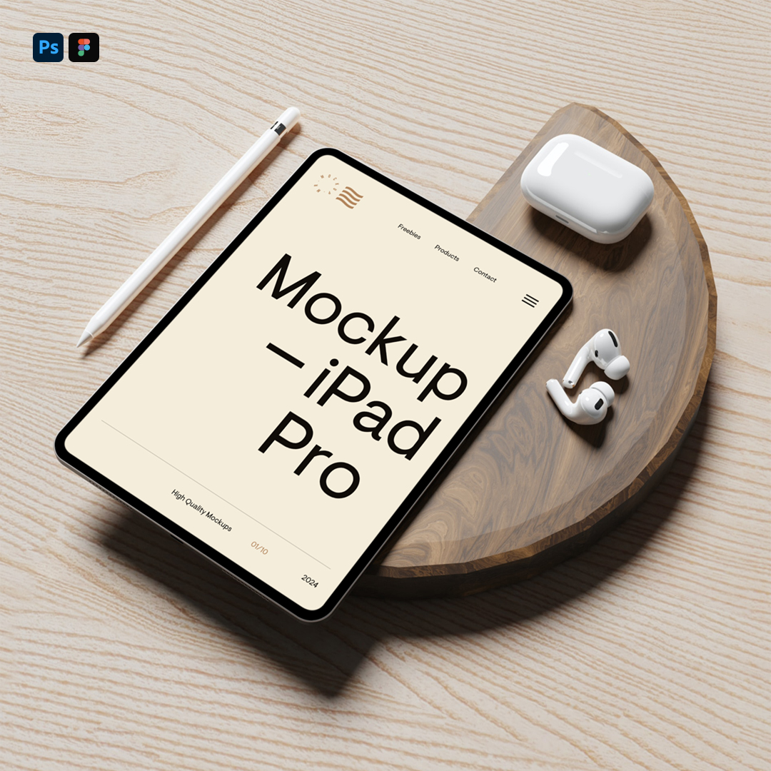 Free iPad Mockups — Mr.Mockup | Graphic Design Freebies