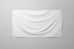 Free Big Horizontal Flag Mockup — Mr.Mockup
