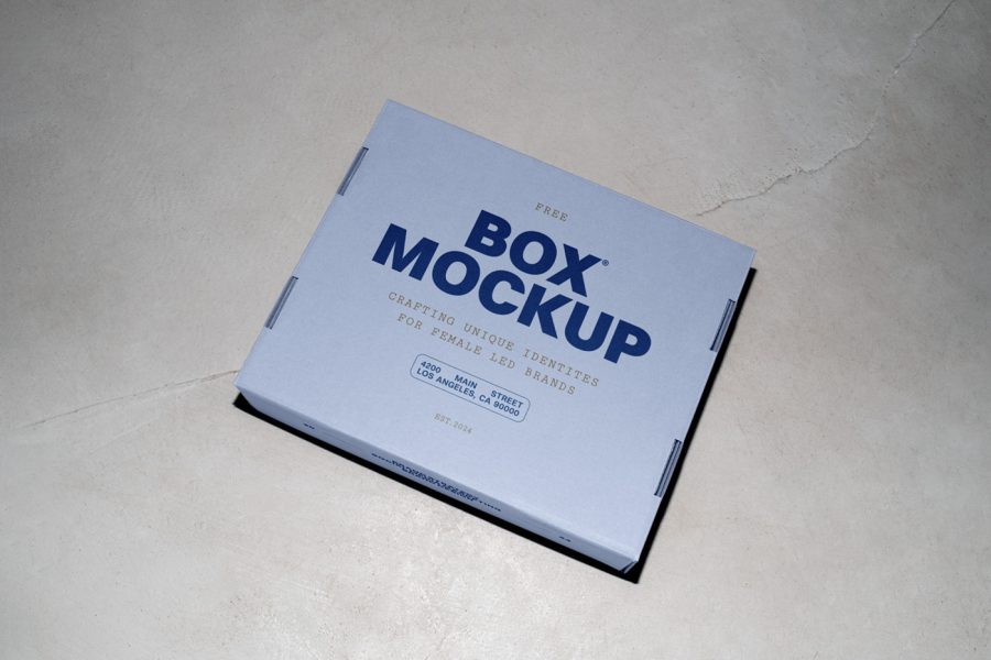 Free Box Mockups — Mr.Mockup | Graphic Design Freebies