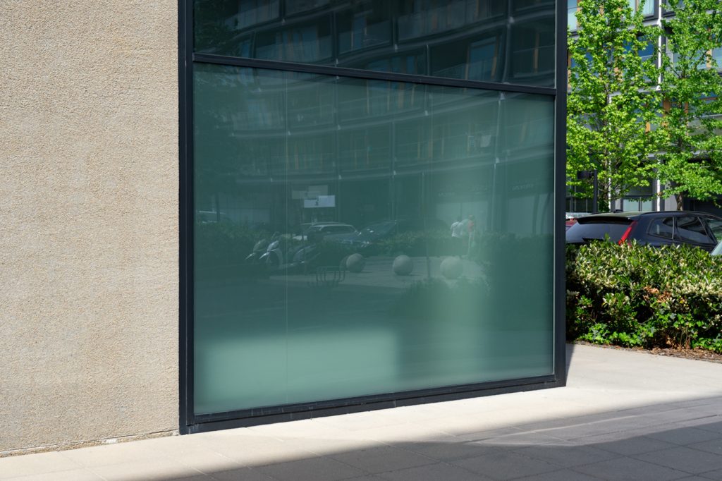 Free Corner Storefront Mockup — Mr.Mockup