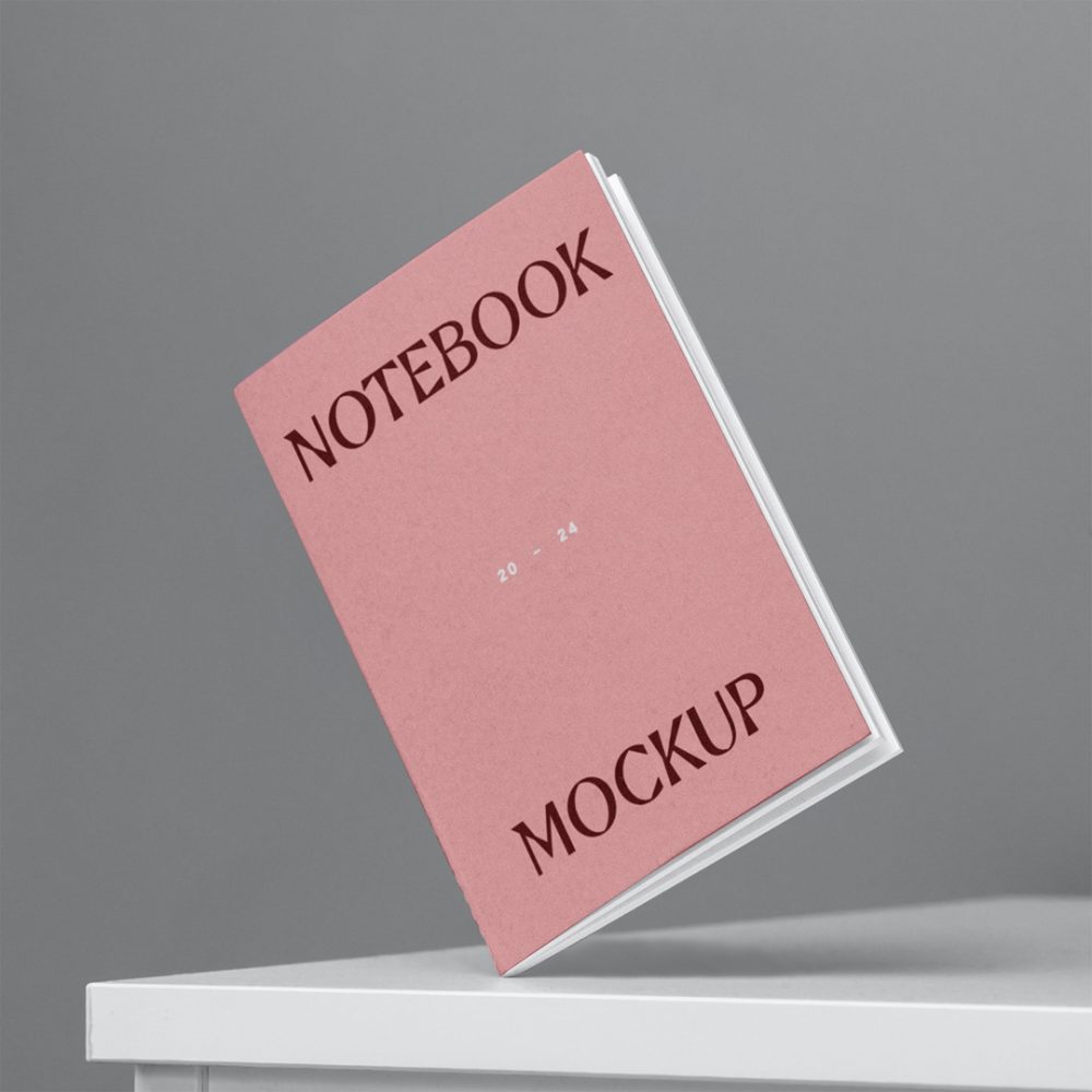 Free Notebook Mockups — Mr Mockup Graphic Design Freebies