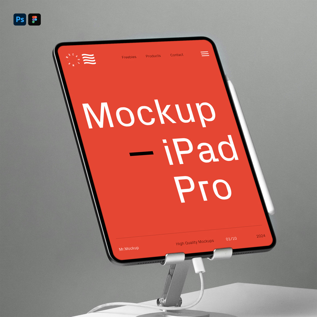 Free iPad Mockups — Mr.Mockup | Graphic Design Freebies