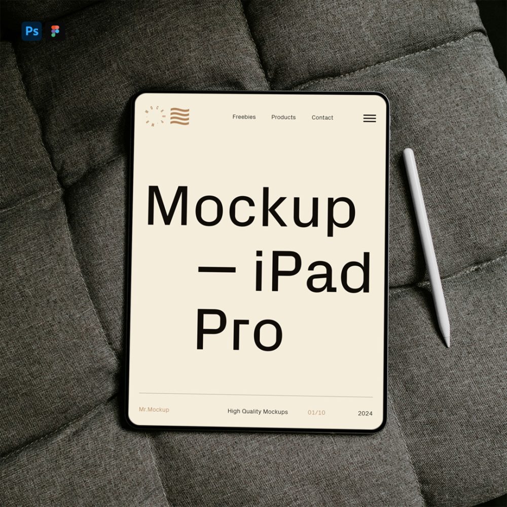 Free iPad Mockups — Mr.Mockup | Graphic Design Freebies