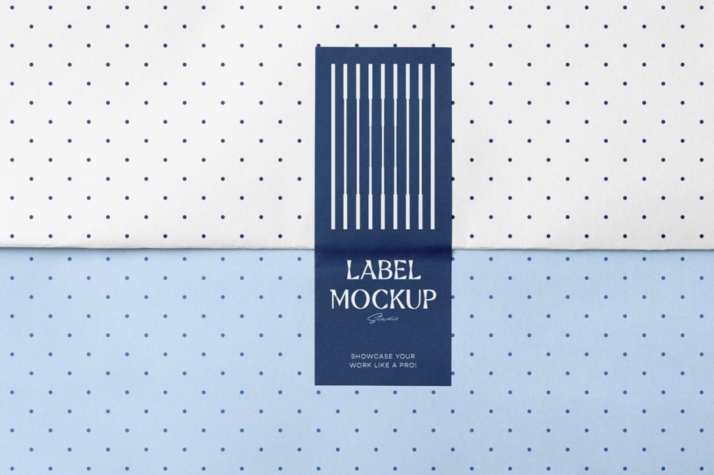 Free Wrapping Paper Mockup — Mr.Mockup