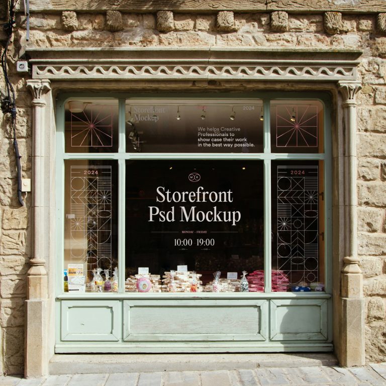 Free Storefront Mockups — Mr.Mockup | Graphic Design Freebie