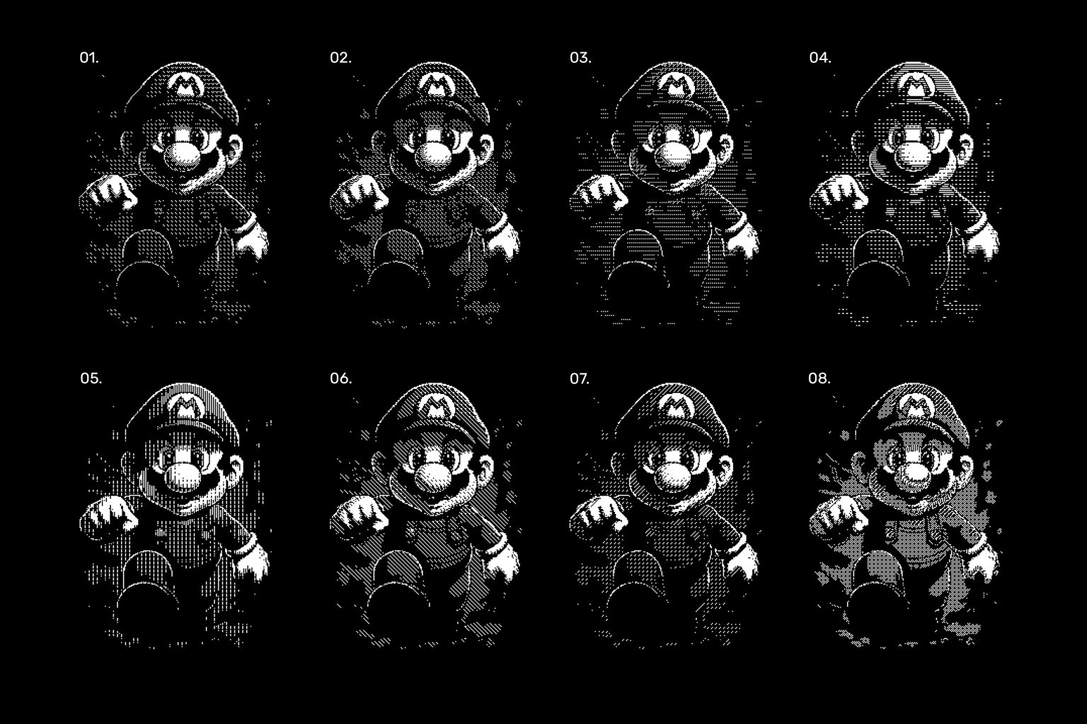 Dithering Bitmap Effect — Mr.Mockup PSD Mockups & Freebie