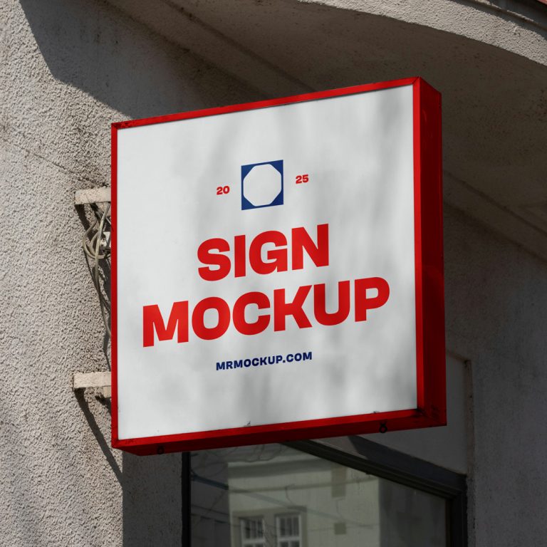 Free Signage Mockups — Mr.Mockup | Graphic Design Freebies