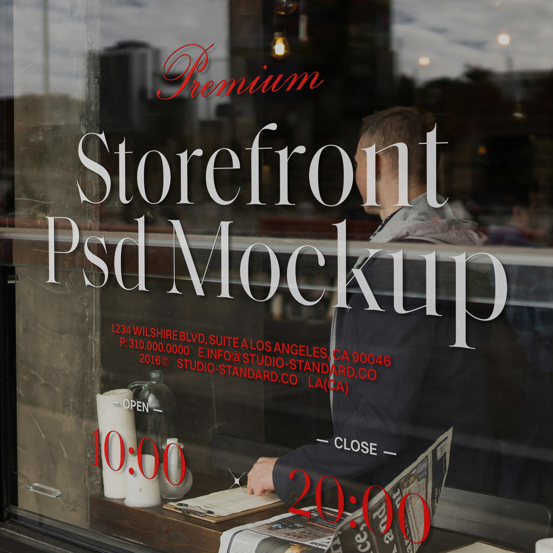 Free Signage Mockups — Mr.Mockup | Graphic Design Freebies