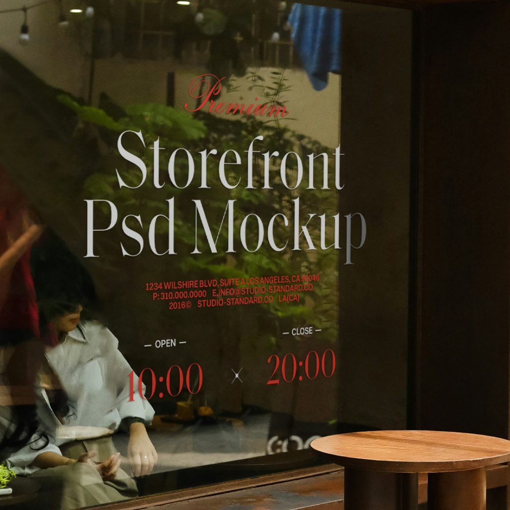 Free Storefront Mockups — Mr.Mockup | Graphic Design Freebie