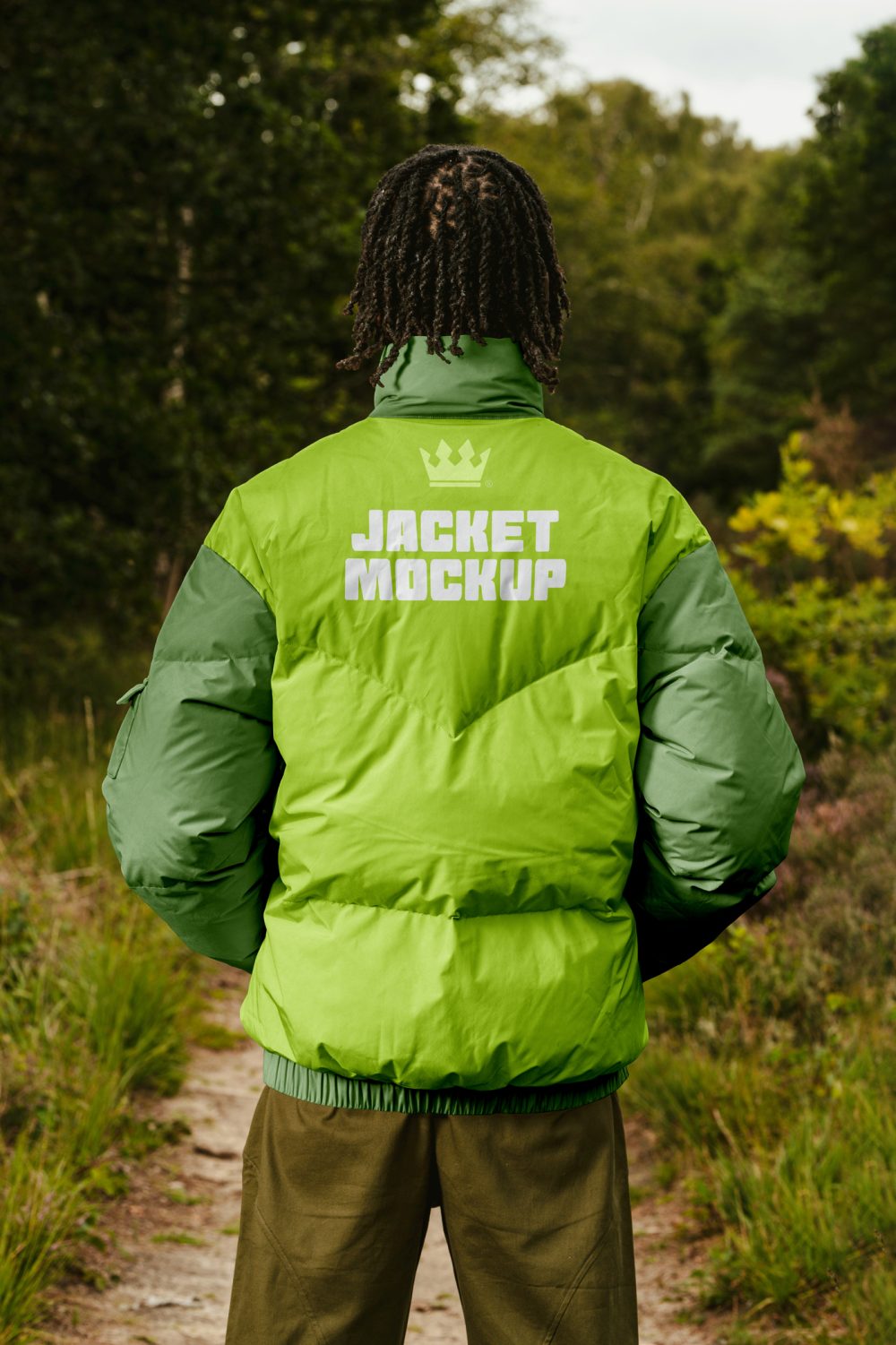 Free Winter Jacket Mockup — Mr.Mockup