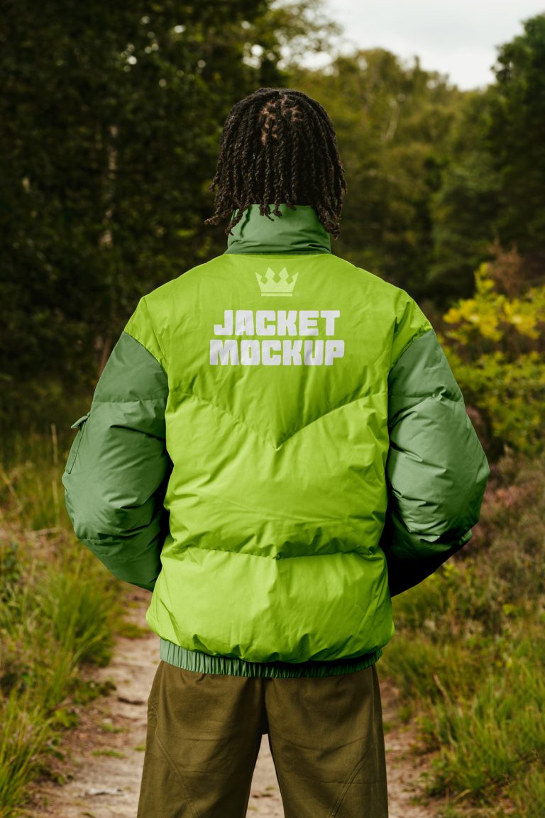 Free Winter Jacket Mockup — Mr.Mockup