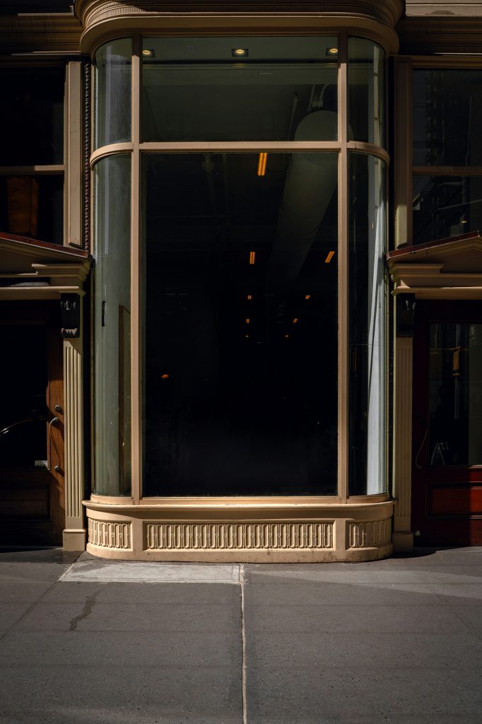 Free Vertical Storefront Mockup — Mr.Mockup