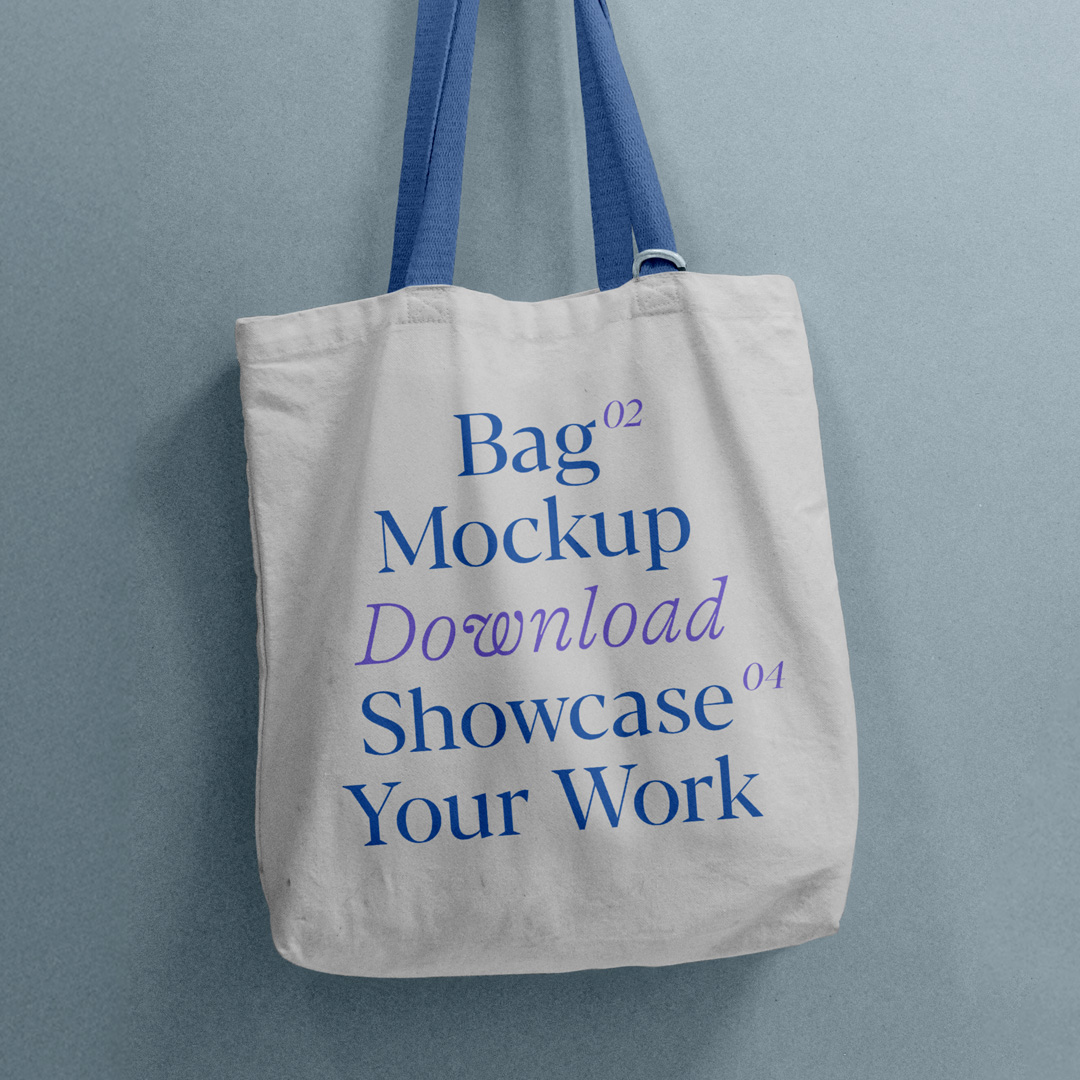 Free Hanging Tote Bag Mockup — Mr.Mockup
