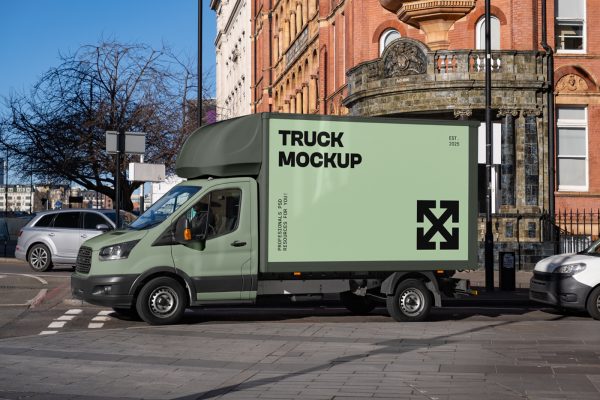 Free Ford Transit Mockup — Mr.Mockup