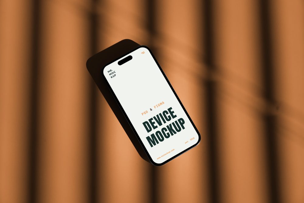 Free Apple iPhone Pro Mockup — Mr.Mockup