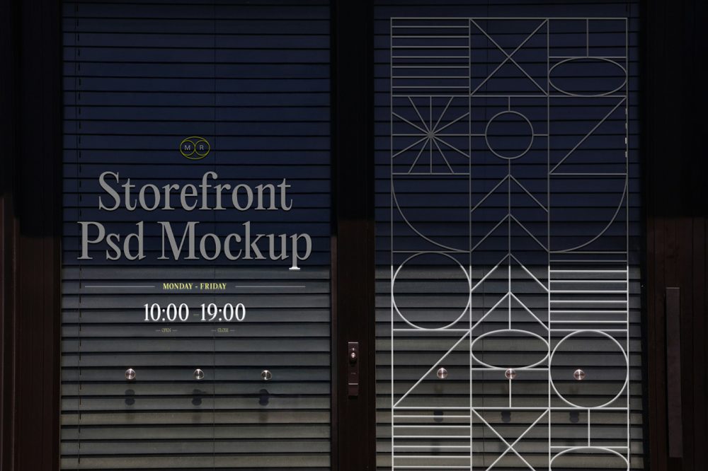 Free Storefront Mockups — Mr.Mockup | Graphic Design Freebie
