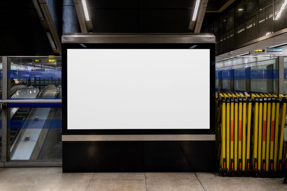 Free Horizontal Citylight Mockup — Mr.Mockup